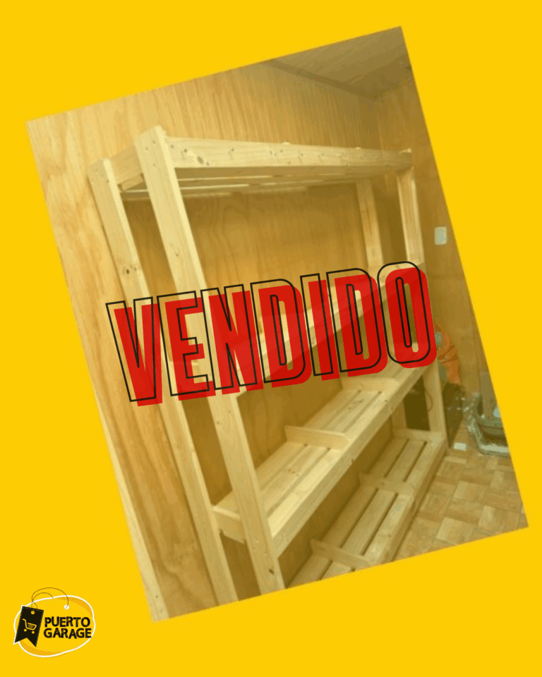 Mueble repisa de madera – Puerto Garage PV